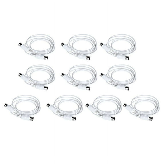 10X MIDI Extension Cable to Male 5 Pin 1.5/4.95FT High Quality 5 Pin ...