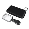 10X Magnifier with Light and Case Handheld Rechargeable Low Vision ...