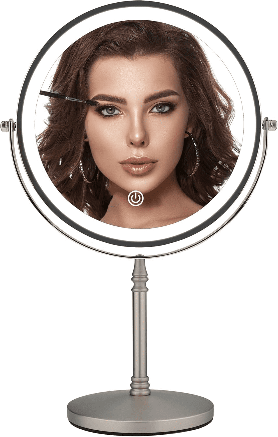 10X Magnifying Makeup Mirror,Double Sided 1X & 10X Magnifying Mirror ...