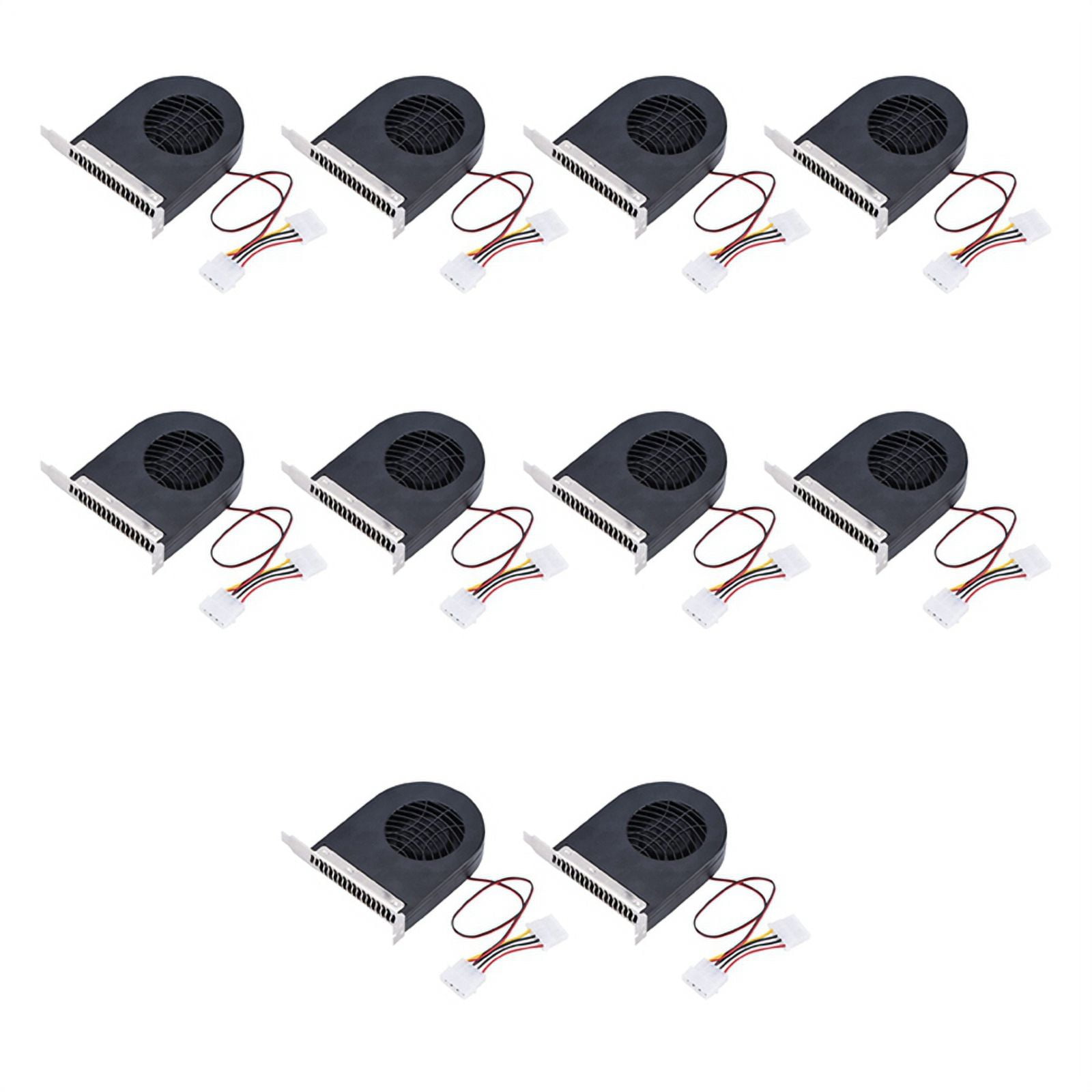 10X Mini System PCI Slot Blower CPU Case DC Cooling Fan New Cooling ...