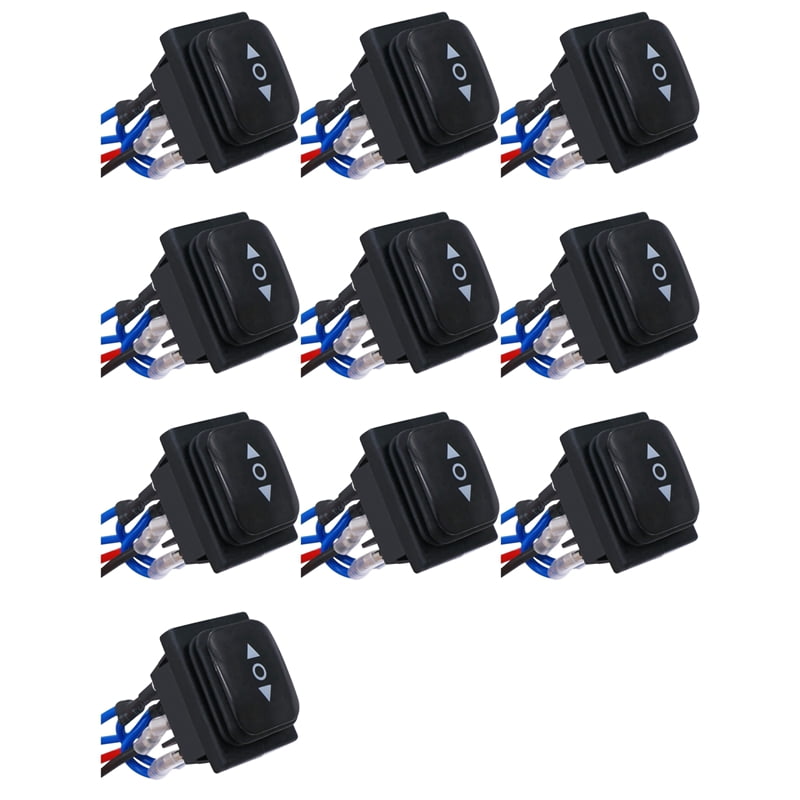 10X Momentary Polarity Reverse Switch Waterproof Control Motor Actuator ...