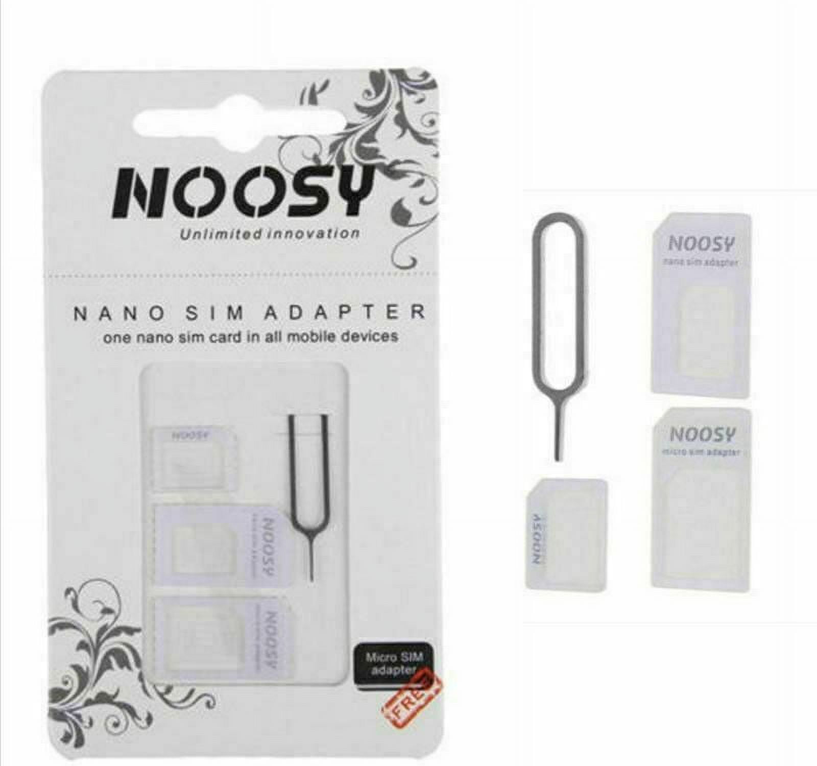 10X Nano SIM Card Micro Standard Adapter Converter Set Fit iPhone ...