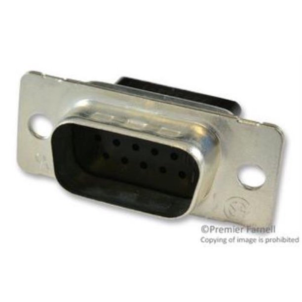 10X No.90F5574 Te Connectivity / Amp 748364-1 D Sub Shell, Plug, Size 1 ...