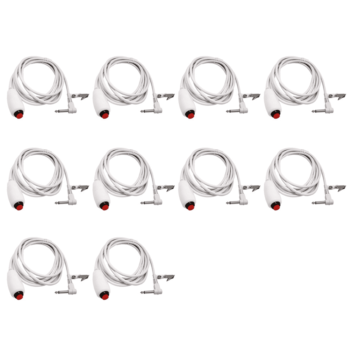 10X Nurse Call Cable 6.35mm Line Nurse Call Device Emergency Call Cable ...