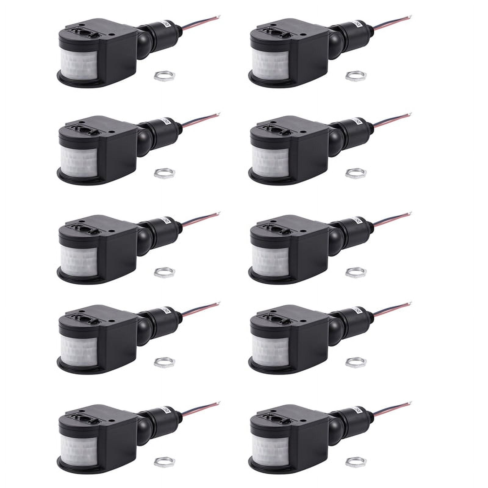 10X Outdoor 12V DC Automatic Infrared PIR Motion Sensor Switch for LED ...