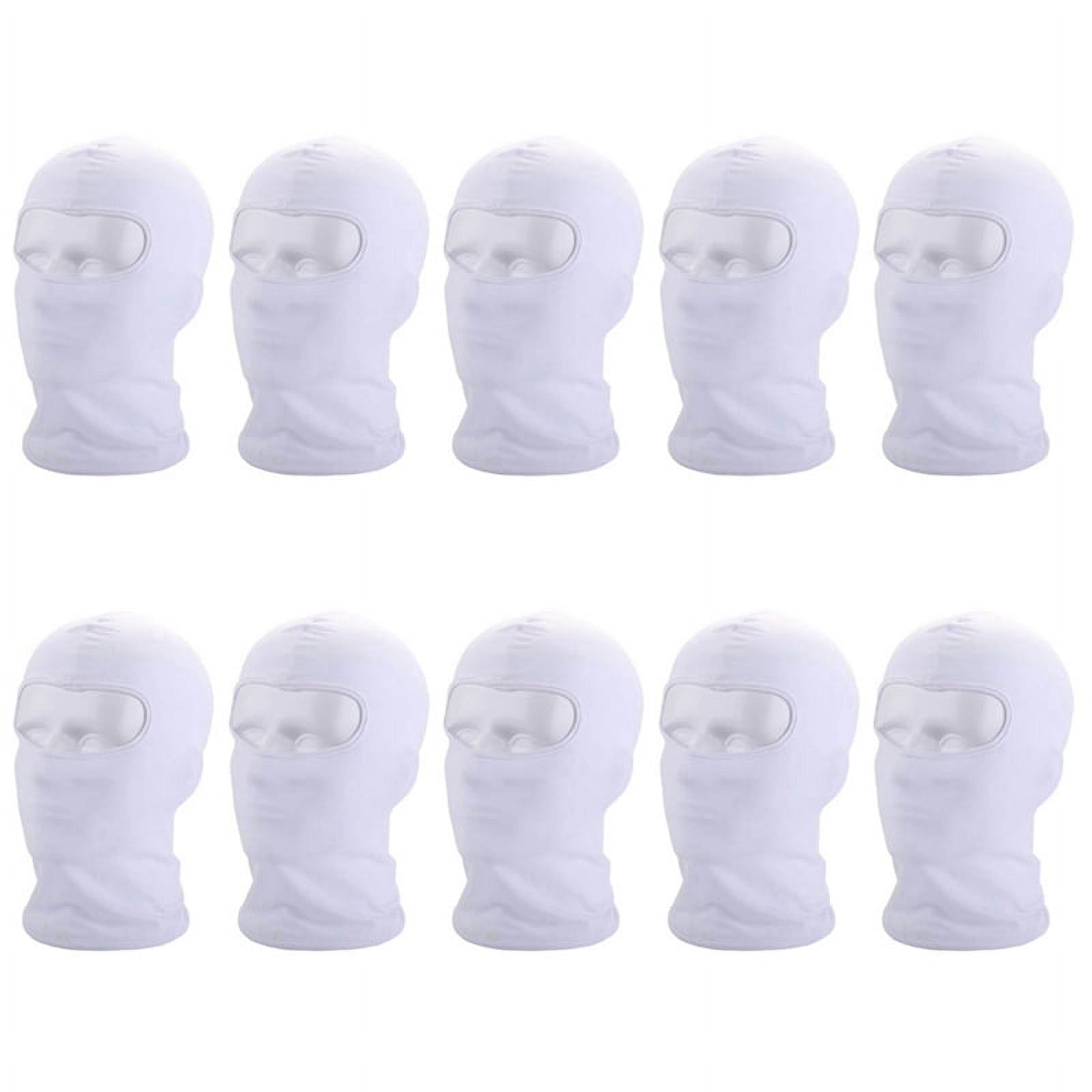 10X Outdoor Full Face Mask Thin Cycling Ski Mask White - Walmart.com