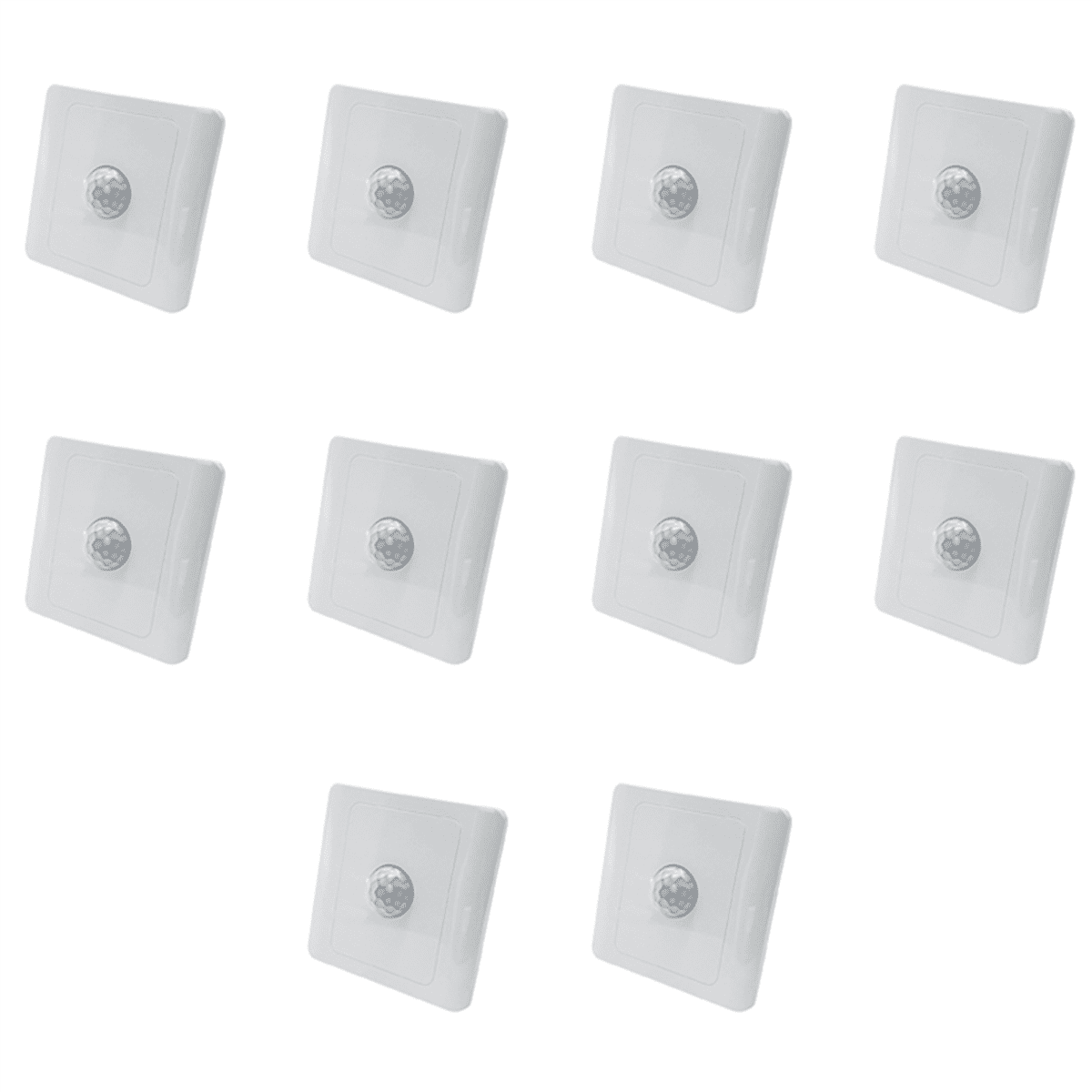 10X PIR Infrared Motion Sensor Switch 220V Auto Control LED Lamp ...
