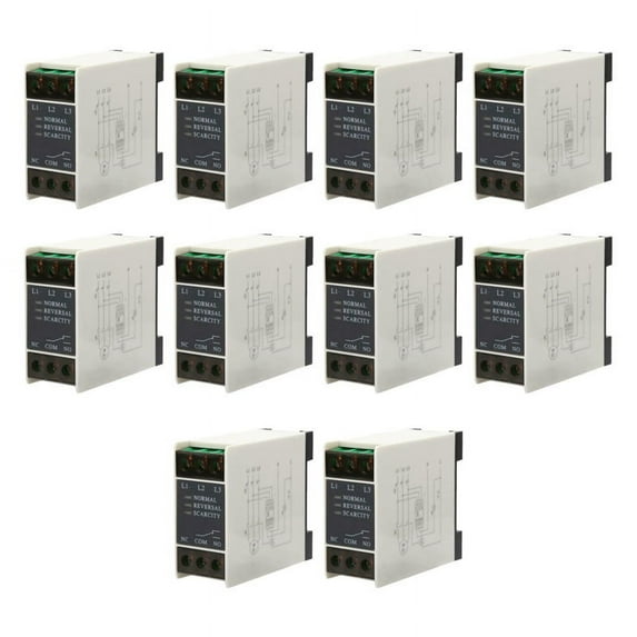 10X Phase Failure Phase Sequence Protection Relay TL-2238,10 * Phase ...