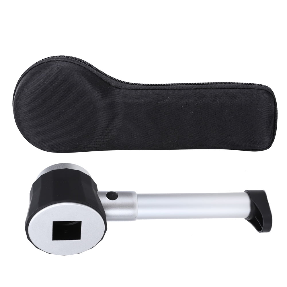 10X Portable Pocket LED Mini Magnifier Loupe Magnifying Glass with ...