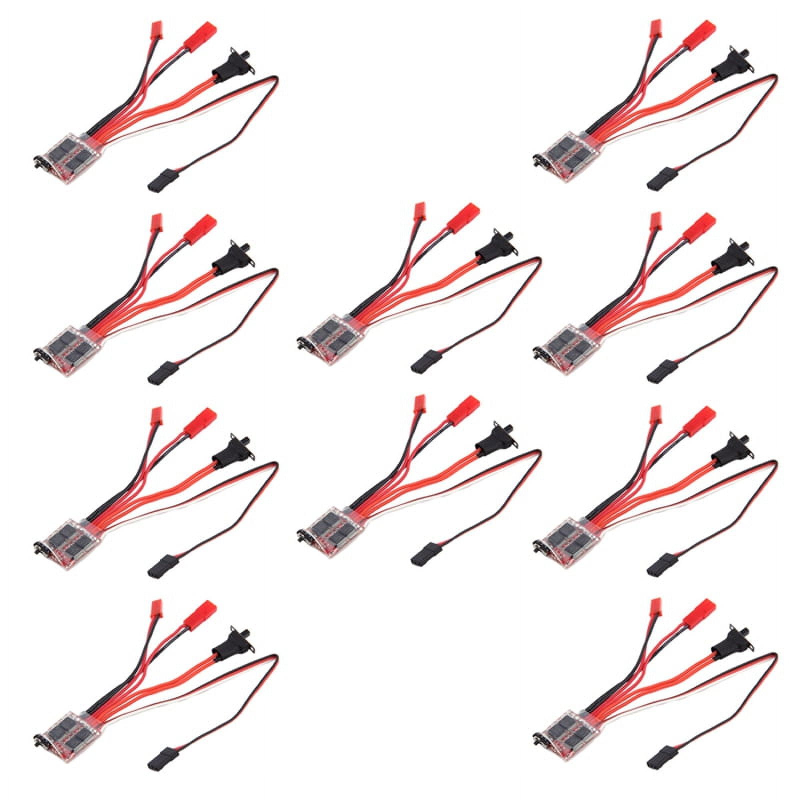 10X RC ESC 30A 4-8V Brush Motor Speed Controller 1/16 1/18 for Climbing ...