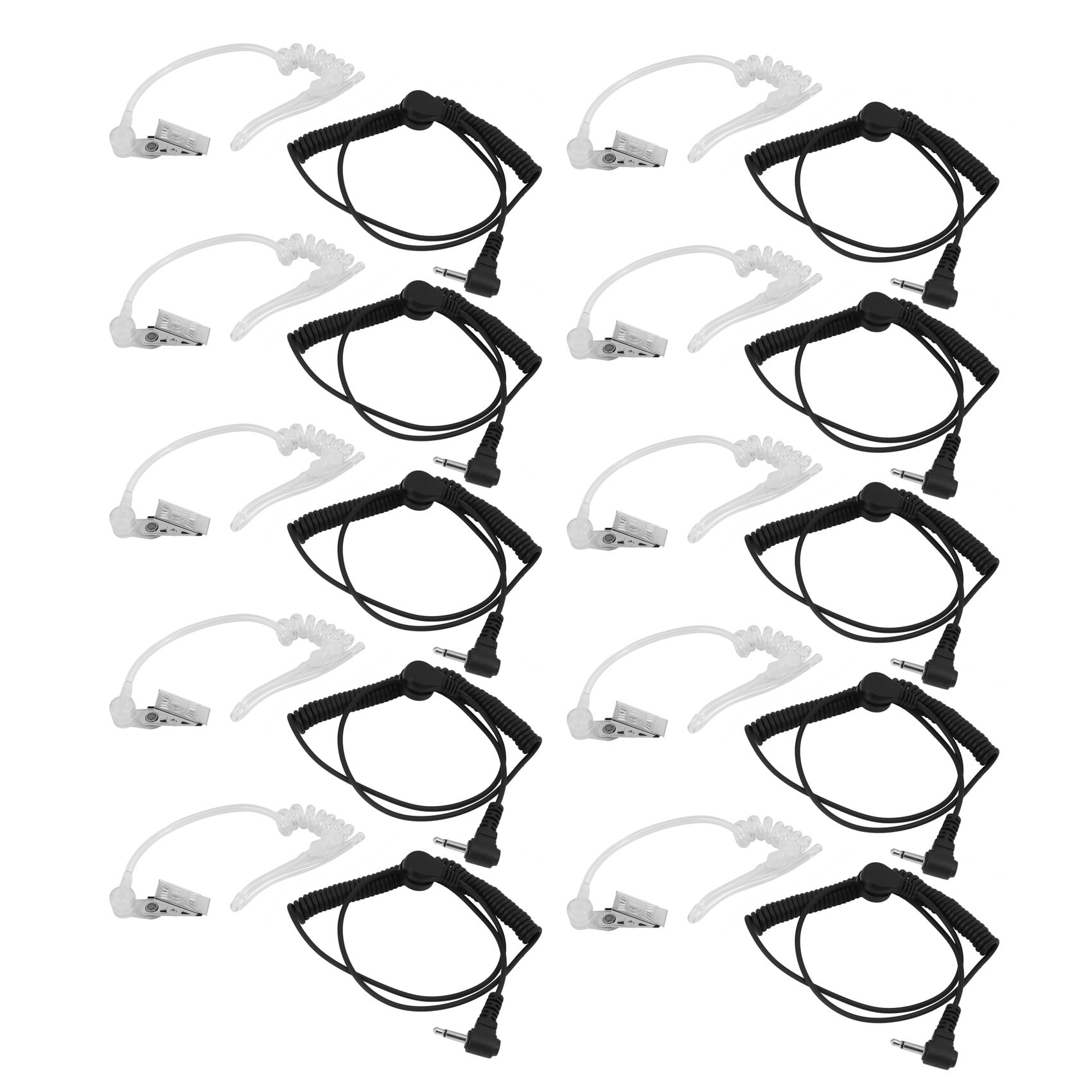 10X RHF 617-1N 3.5mm RECEIVER/LISTEN ONLY Surveillance Headset Earpiece ... 10X RHF 617-1N 3.5mm RECEIVER/LISTEN ONLY Surveillance Headset Earpiece ...