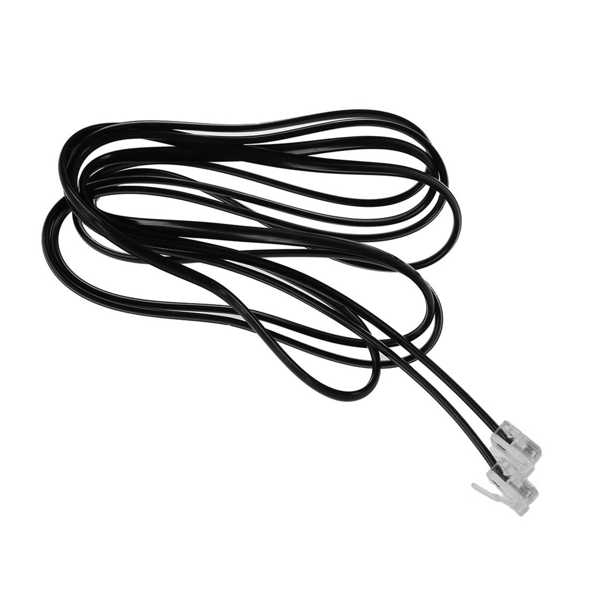 10X RJ11 6P4C Telephone Cable Cord ADSL Modem 2 Meters - Walmart.com