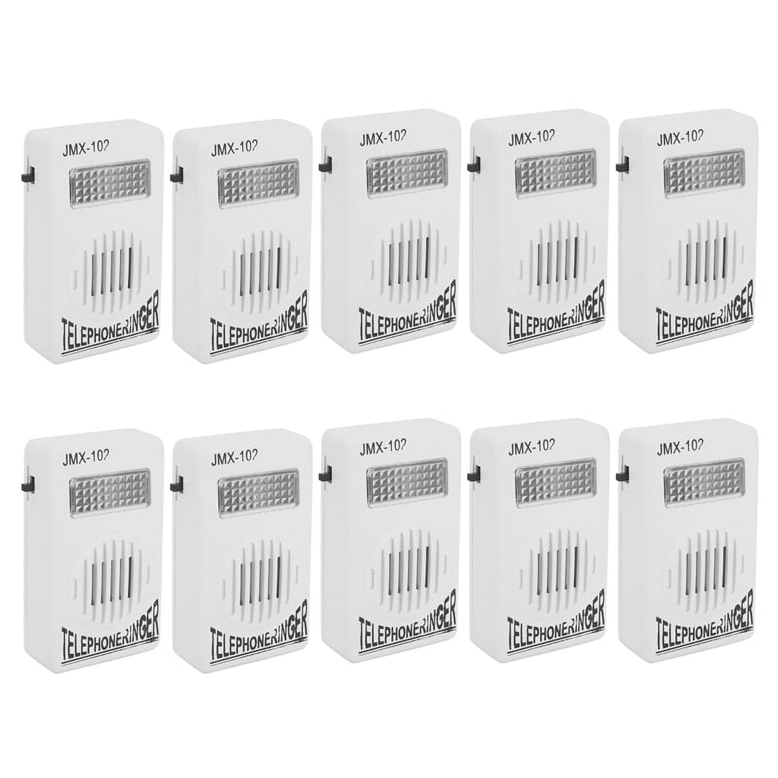 10X RJ11 Adapter Louder Telephone Ring Flash Amplifier Ringer for ...