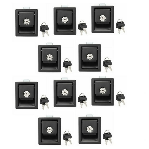 10X Rv Car Paddle Entry Door Lock Latch Handle Knob -Trailer Pull Type ...