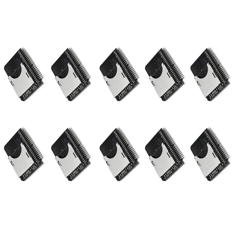 10X SD to 2.5 Inch IDE 44 Pin Converter Card IDE SD Card Adapter SSD ...