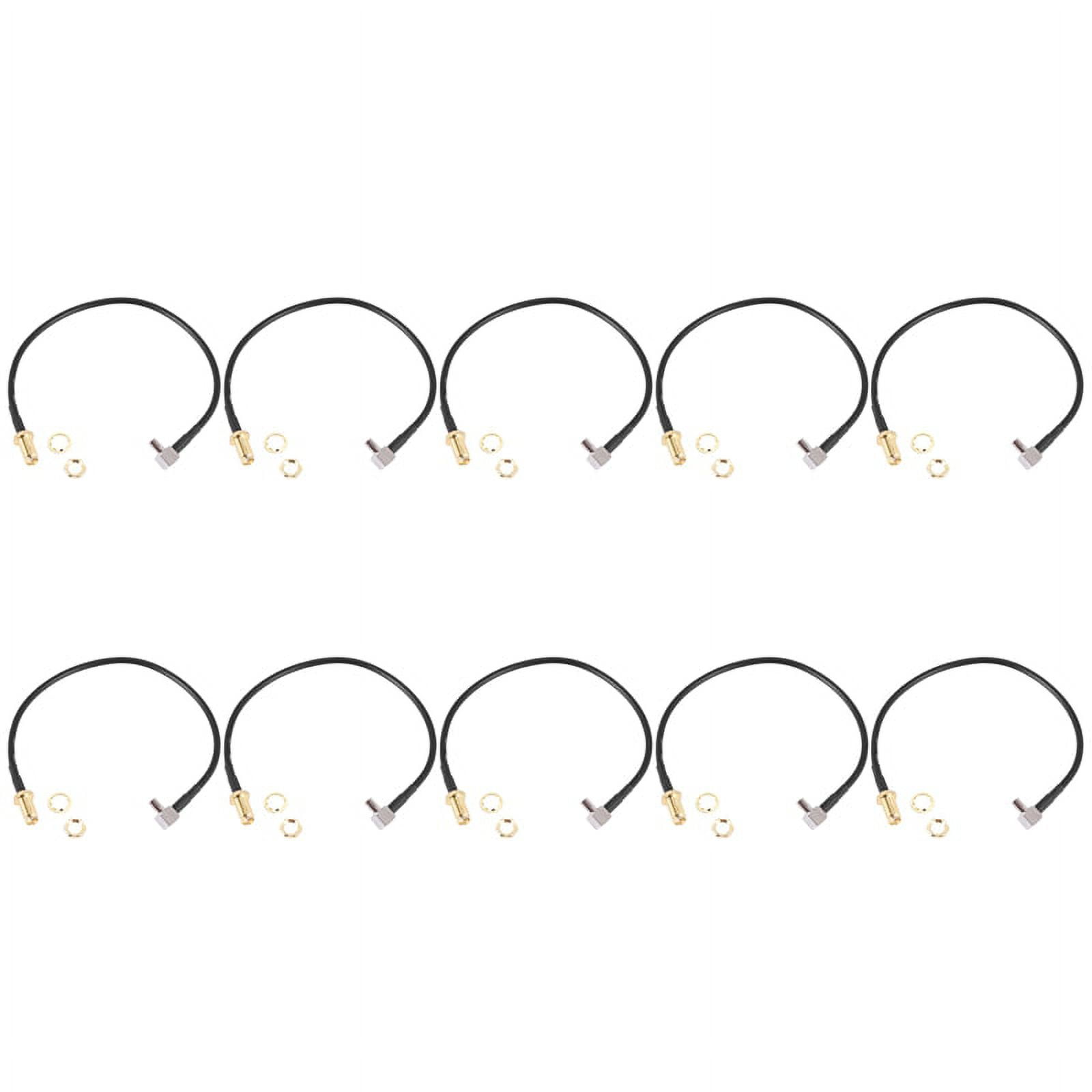10X SMA Female to TS9 Male Right Angle Pigtail Coaxial Cable Antenna - Walmart.com