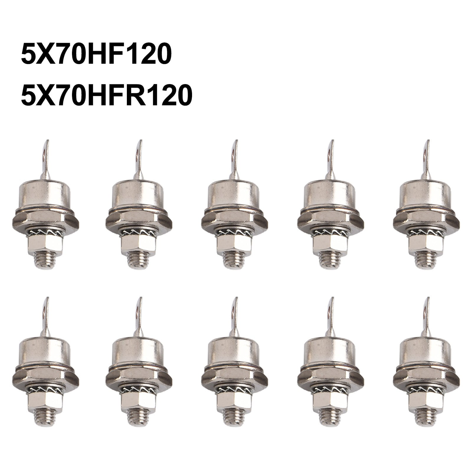 10X Spiral Rectifier Diodes for Battery Charging/Motor Control 70HFR120 ...