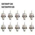 10X Spiral Rectifier Diodes for Battery Charging/Motor Control 70HFR120 ...