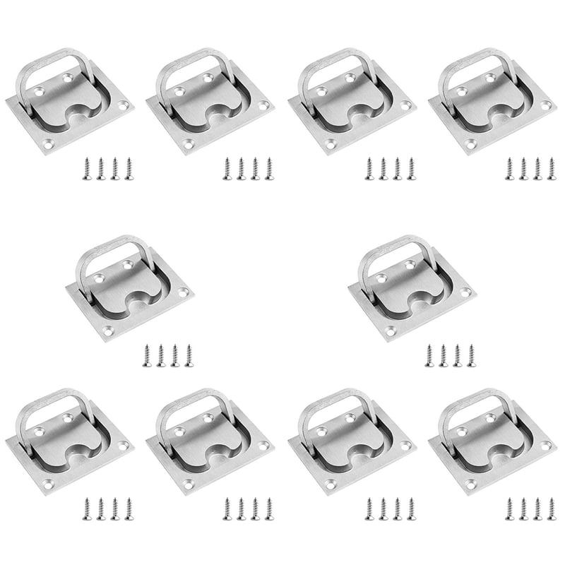 10X Stainless Steel Hatch Latch Solid Boat Hatch Handles for Boat Deck ...