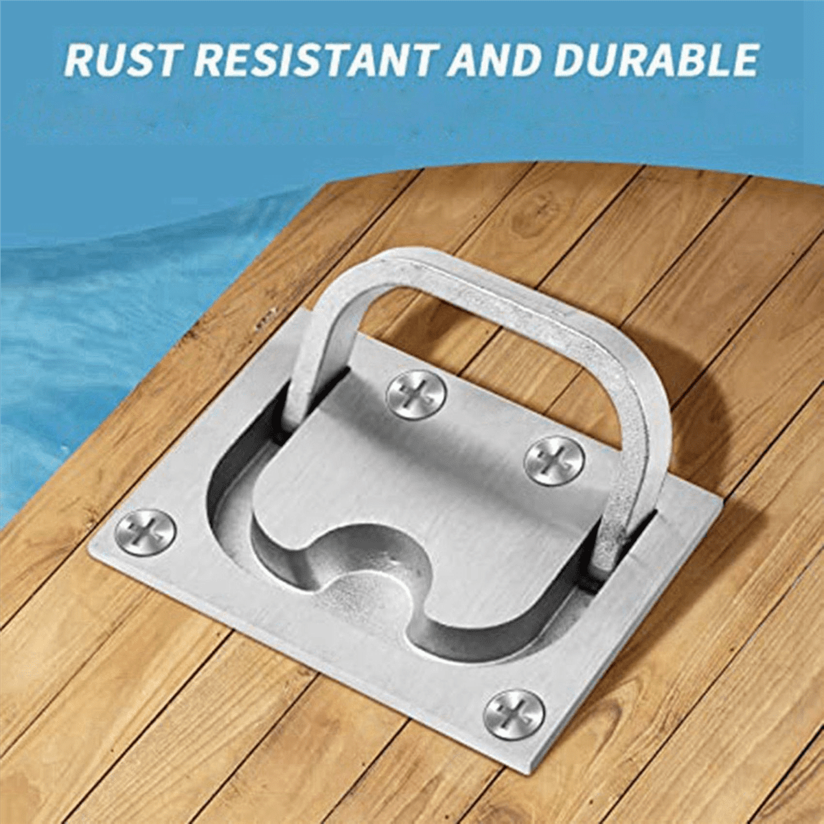 10X Stainless Steel Hatch Latch Solid Boat Hatch Handles for Boat Deck ...