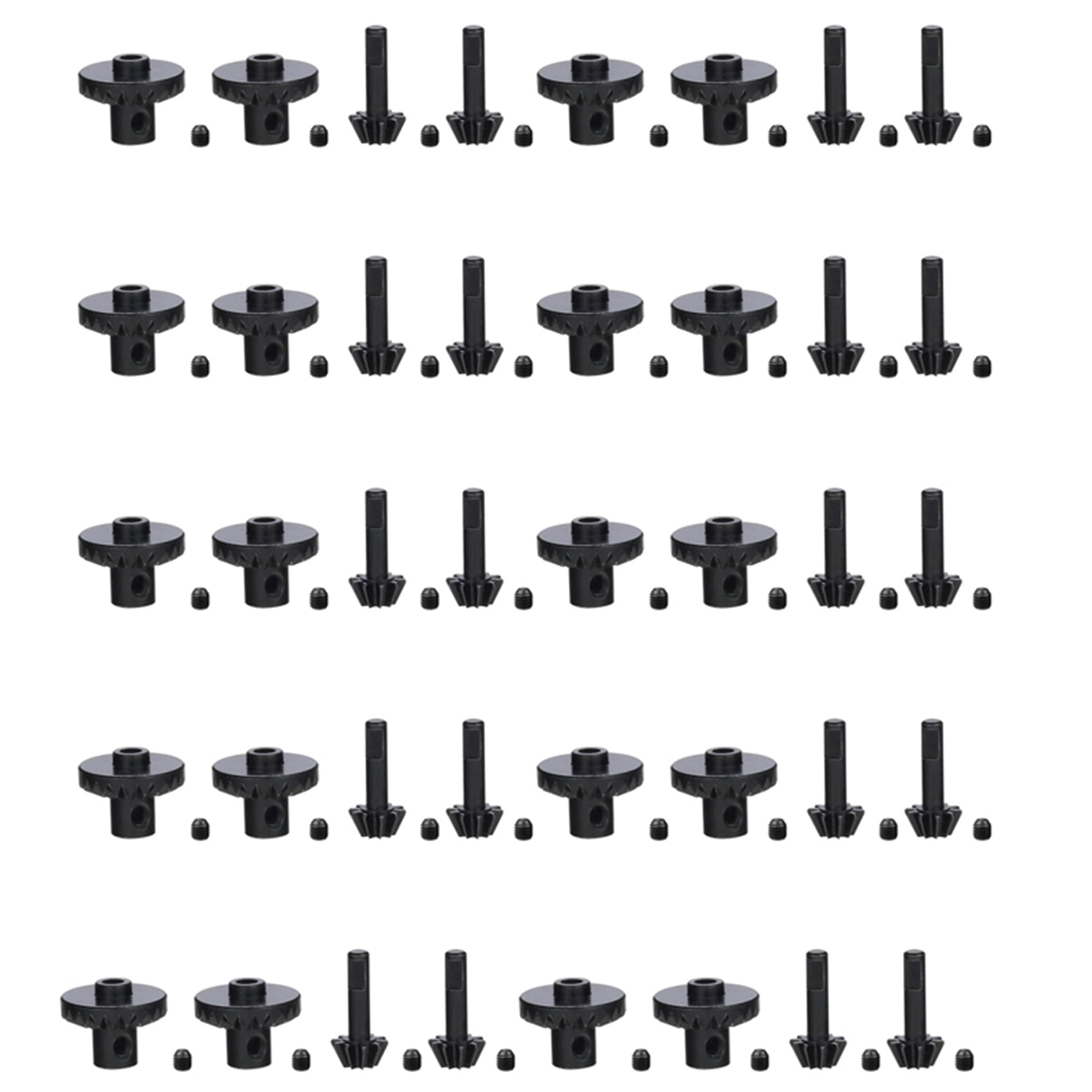 10X Steel Front & Rear Axle Gear Drive Shaft Gears Upgrade Accessories ...