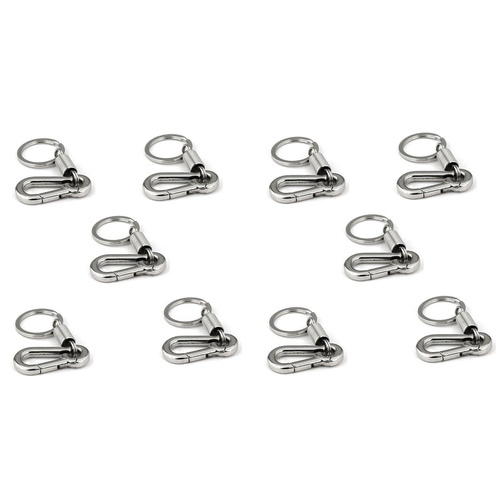 10X Sturdy Carabiner Key Chain Key Ring Key Chain Spring Key Chain ...