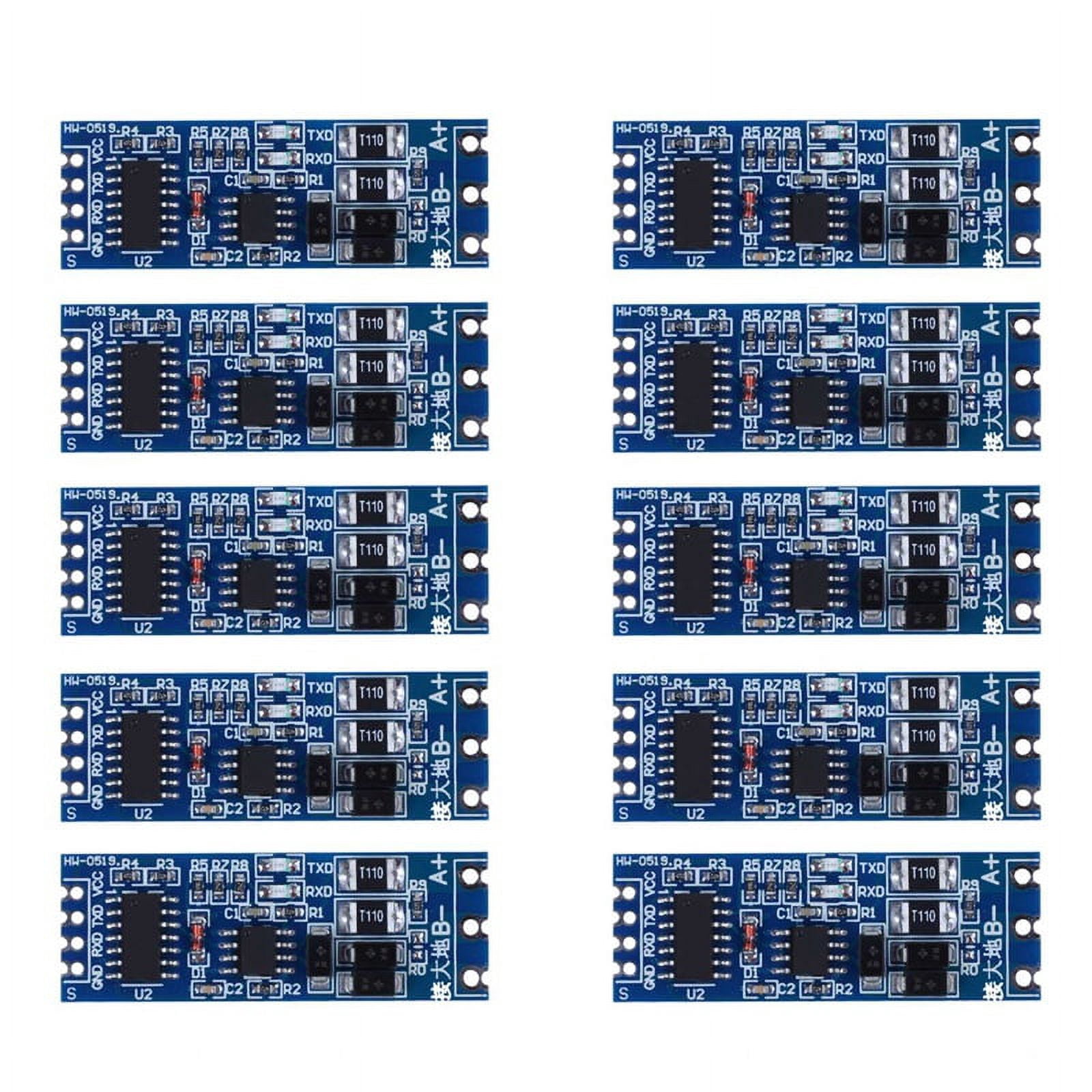 10X TTL to RS485 Adapter 485 Serial Port UART Level Converter Module 3 ...