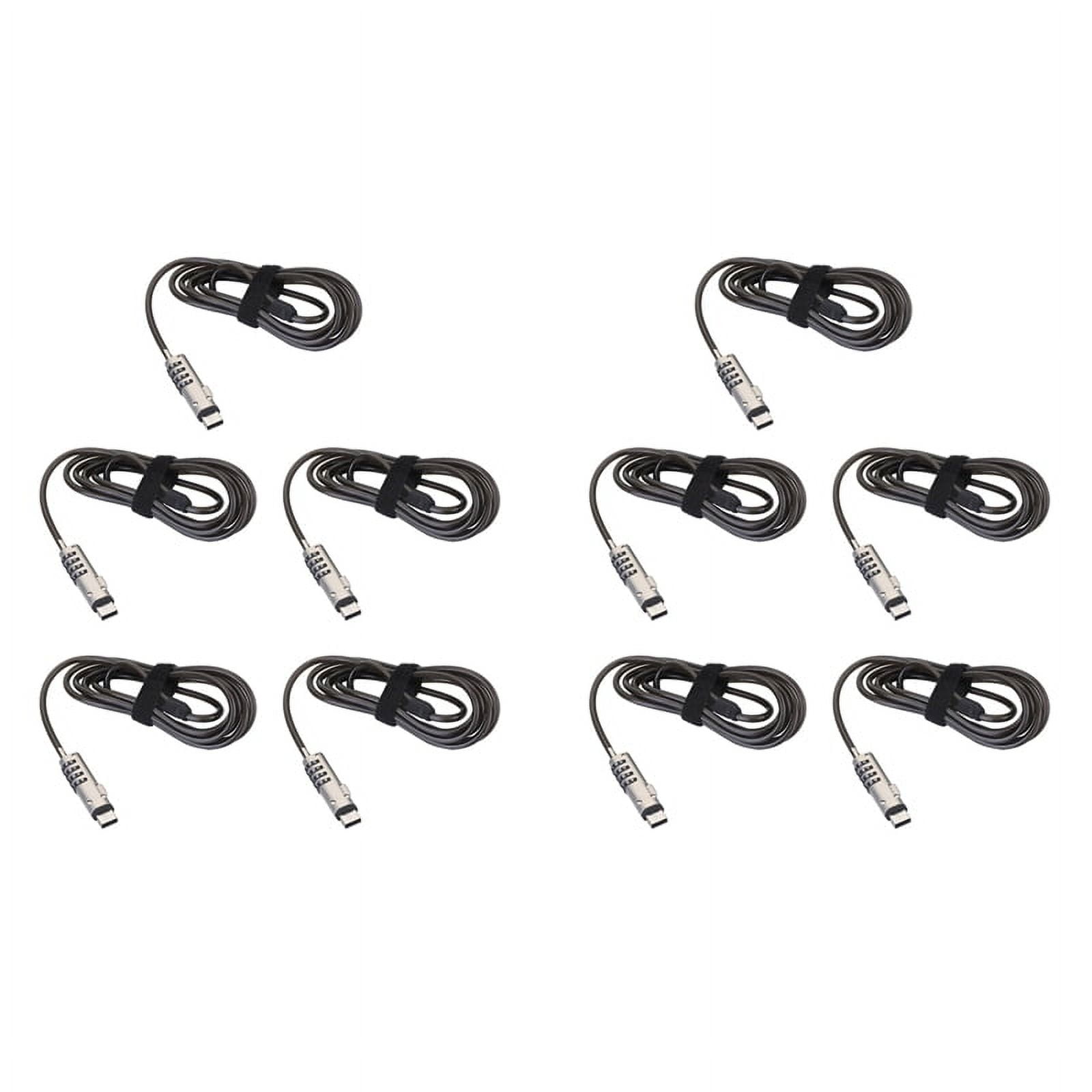 10X USB Password Lock Computer Lock Password Protection Anti-Theft Lock ...