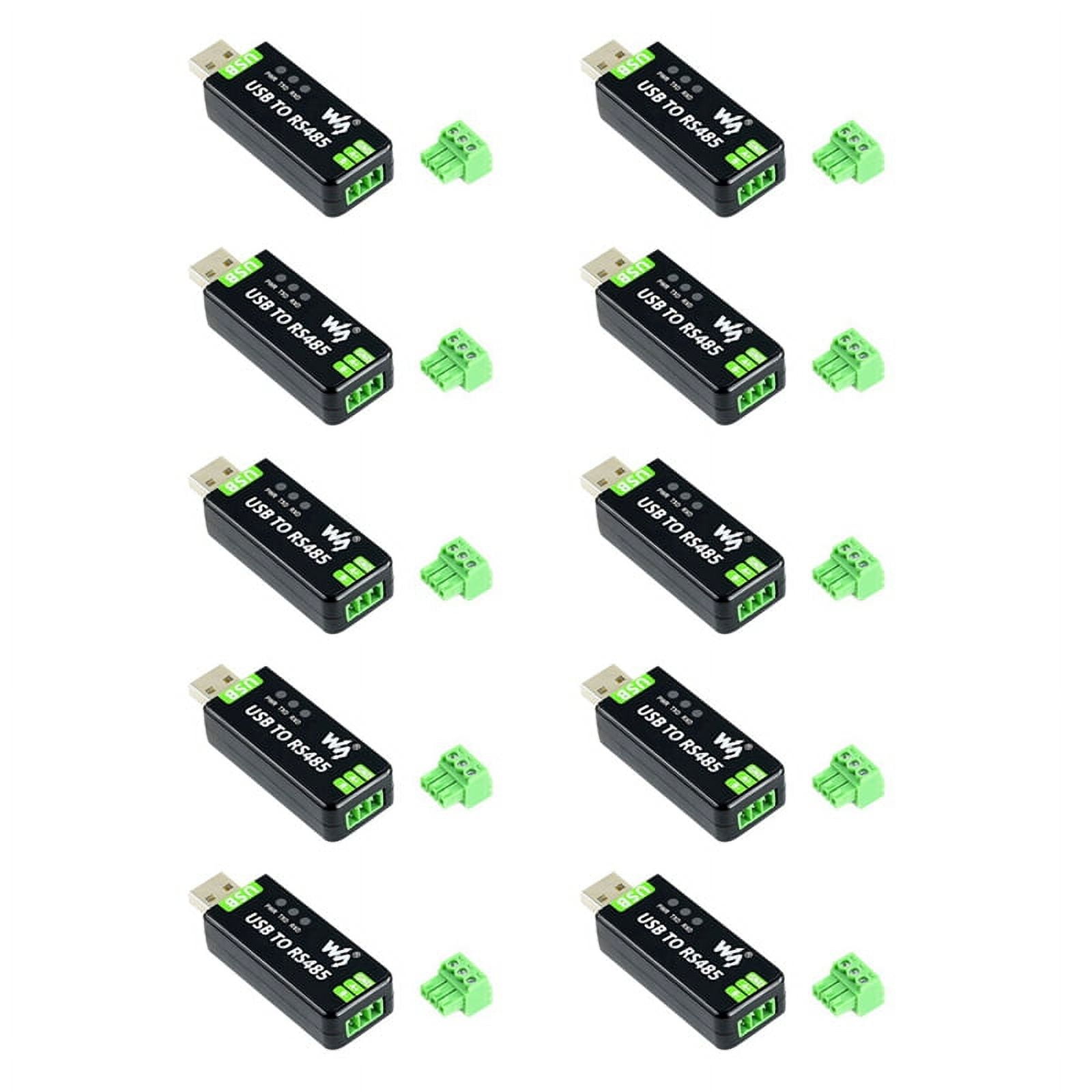 10X USB to RS485 Serial Converter RS485 Communication Module 300 ...