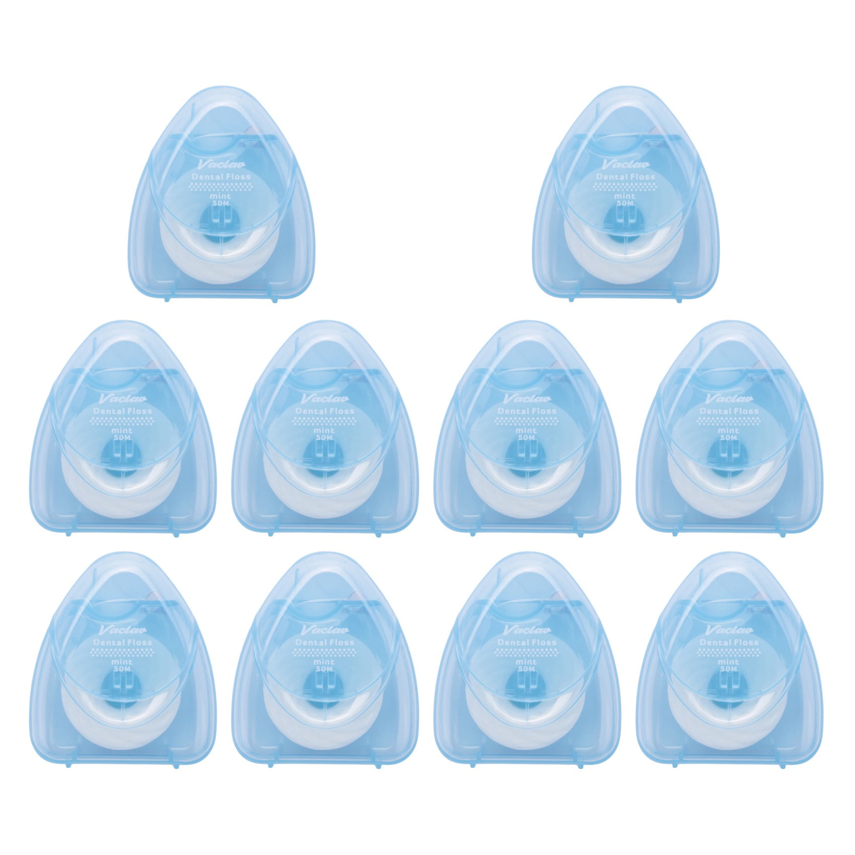 10X Vaclav Wire Dental Floss 50 Meter 54 Yard Wire Floss Dental Mint ...