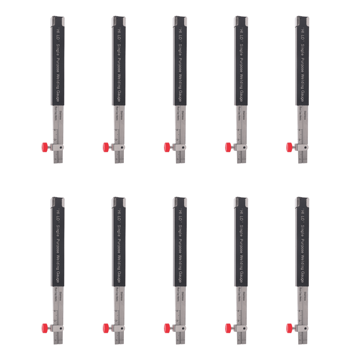 10X Welding Inspection Scale Small Height Gauge Hi-Lo Dedicated ...