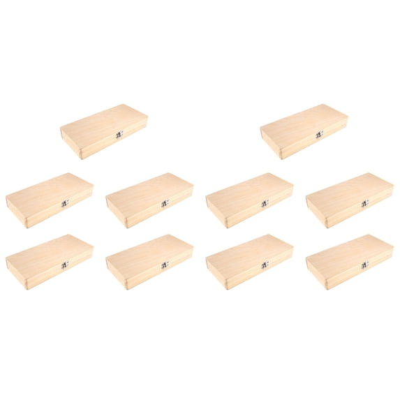 10X Wooden Slide Storage Box, Holds 50 Slides, Microscope Slide Box ...