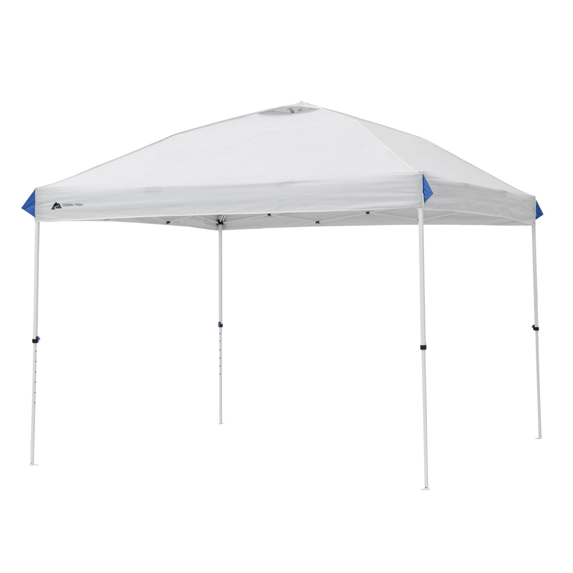 Ozark Trail 10' x 10' Straight Leg Canopy, Rich Black - Walmart.com
