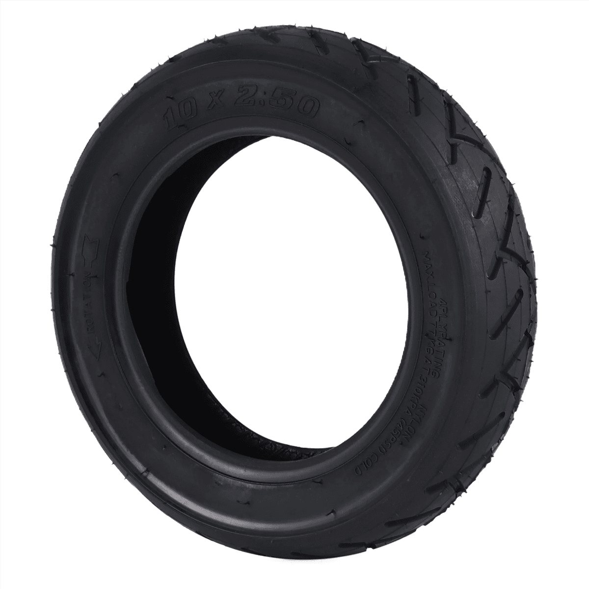 10X2.5 Speedway Tire and Tube Set 10 Inch on Road Tire for Zero 10X Scooter Parts mj4519 ...
