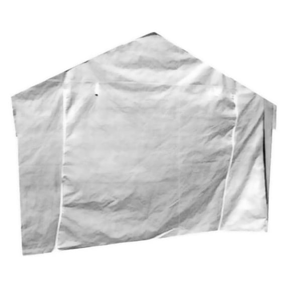 10X20 Canopy Tarp Carport (Front Panel White) - Walmart.com