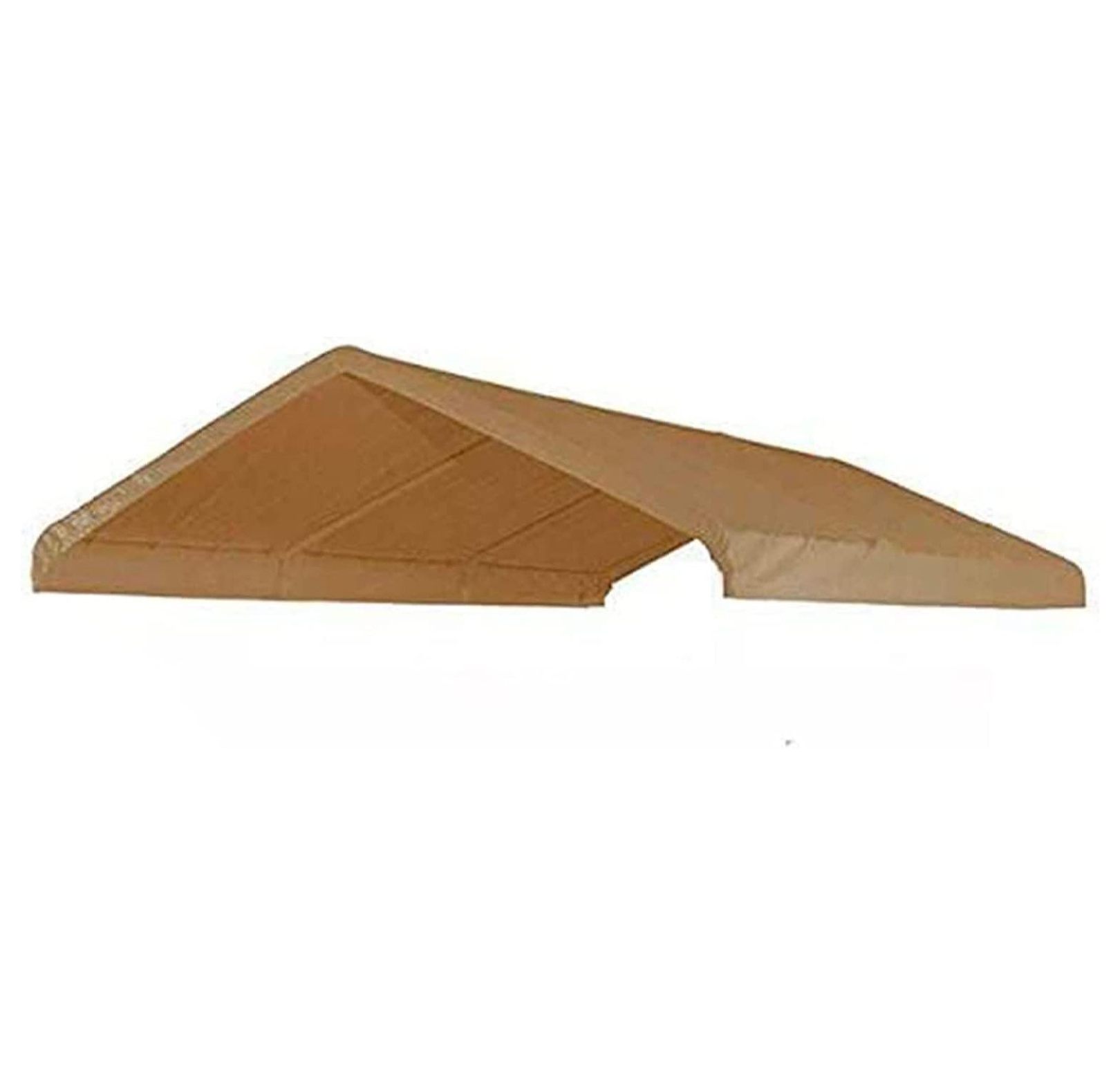 10X20 Heavy Duty Waterproof Beige Valance Canopy Cover - Walmart.com