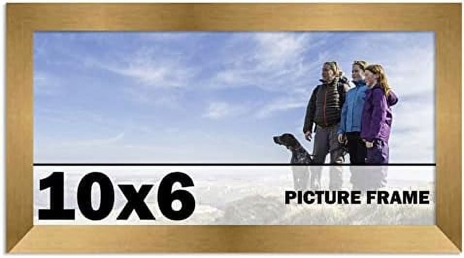 10X6 Frame Bronze Picture Frame - Modern Photo Frame Includes UV ...