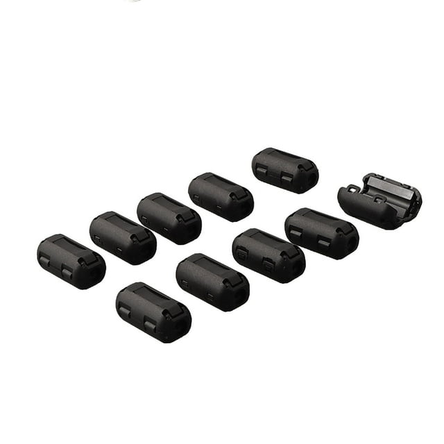 10Xtdk Ferrite Core Noise Suppressor Filter Ring Cable Clip On Wire Rfi ...