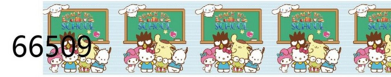10Yards Back to School Hello Kitty Ribbons Printed Sanrio Cartoon ...