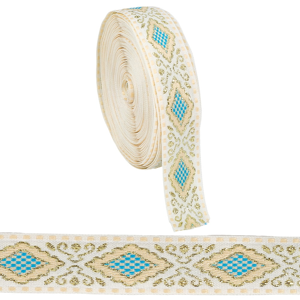 10Yards Embroidery Polyester Ribbons Jacquard Ribbon Garment ...