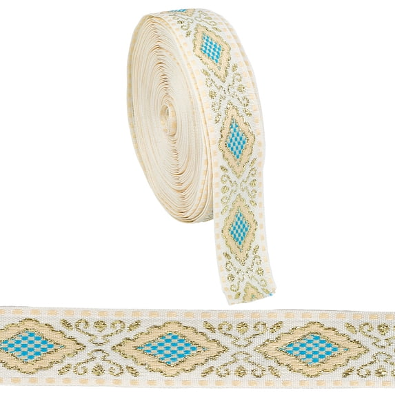10Yards Embroidery Polyester Ribbons Jacquard Ribbon Garment ...