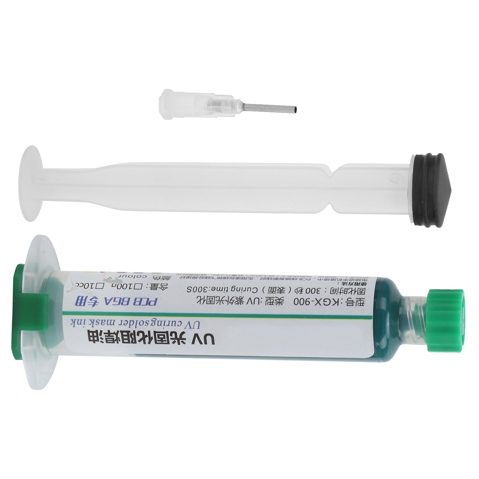 10cc UV Solder Resist Ink Kit w/ Pusher Needle, Green PCB Protection ...