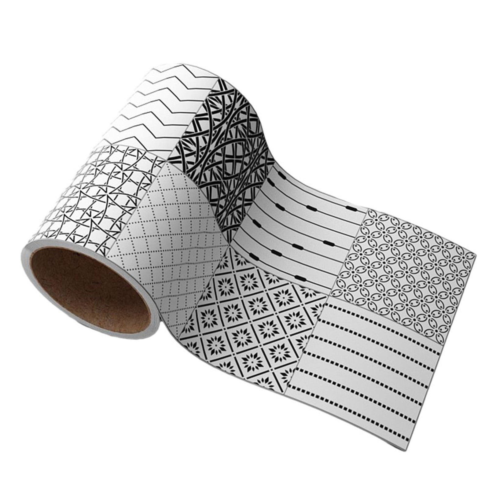 10cm*100cm/ROLL Self-adhesive Waist Line Decorative Strip Bathroom ...