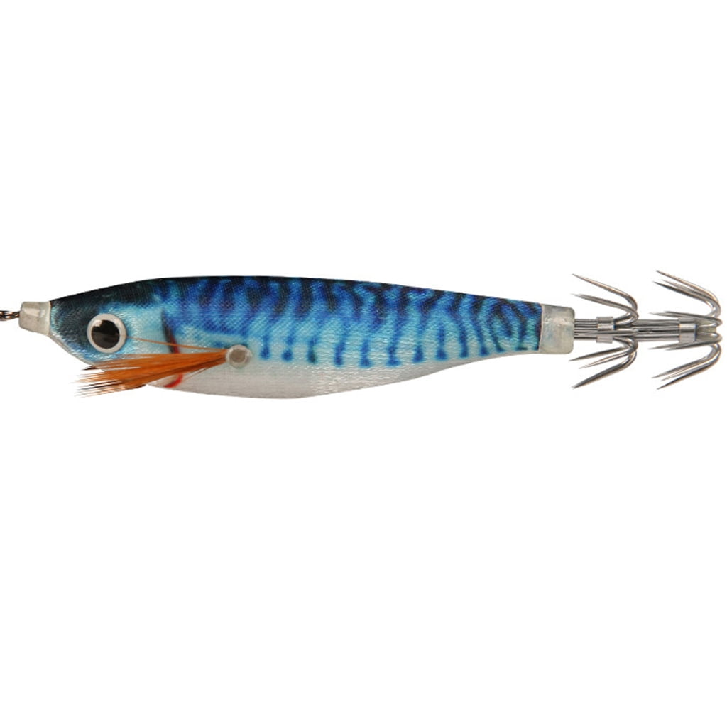10cm 10g Glow Squid Jigs Artificial Hard Baits Cuttlefish Hook ...