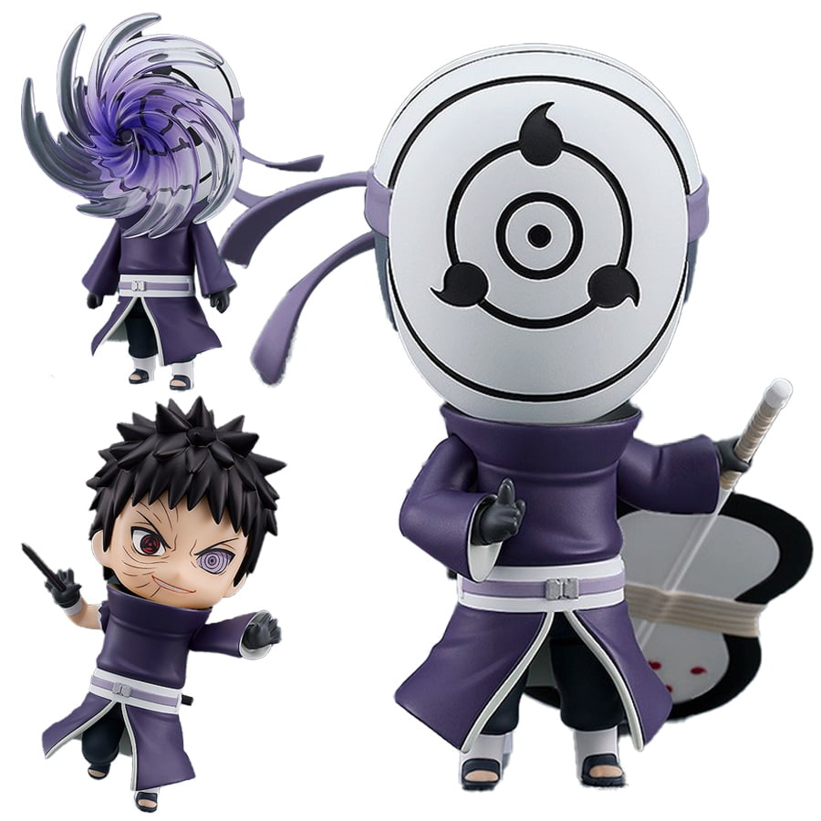10cm #2120 Uchiha Obito Action Figure Naruto Anime Figure Ten Tail ...