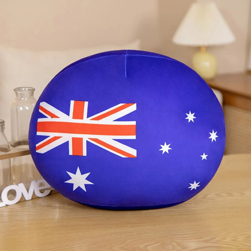 10cm Country Ball Plush Toys Polandball Pendant Country Flag Balls ...