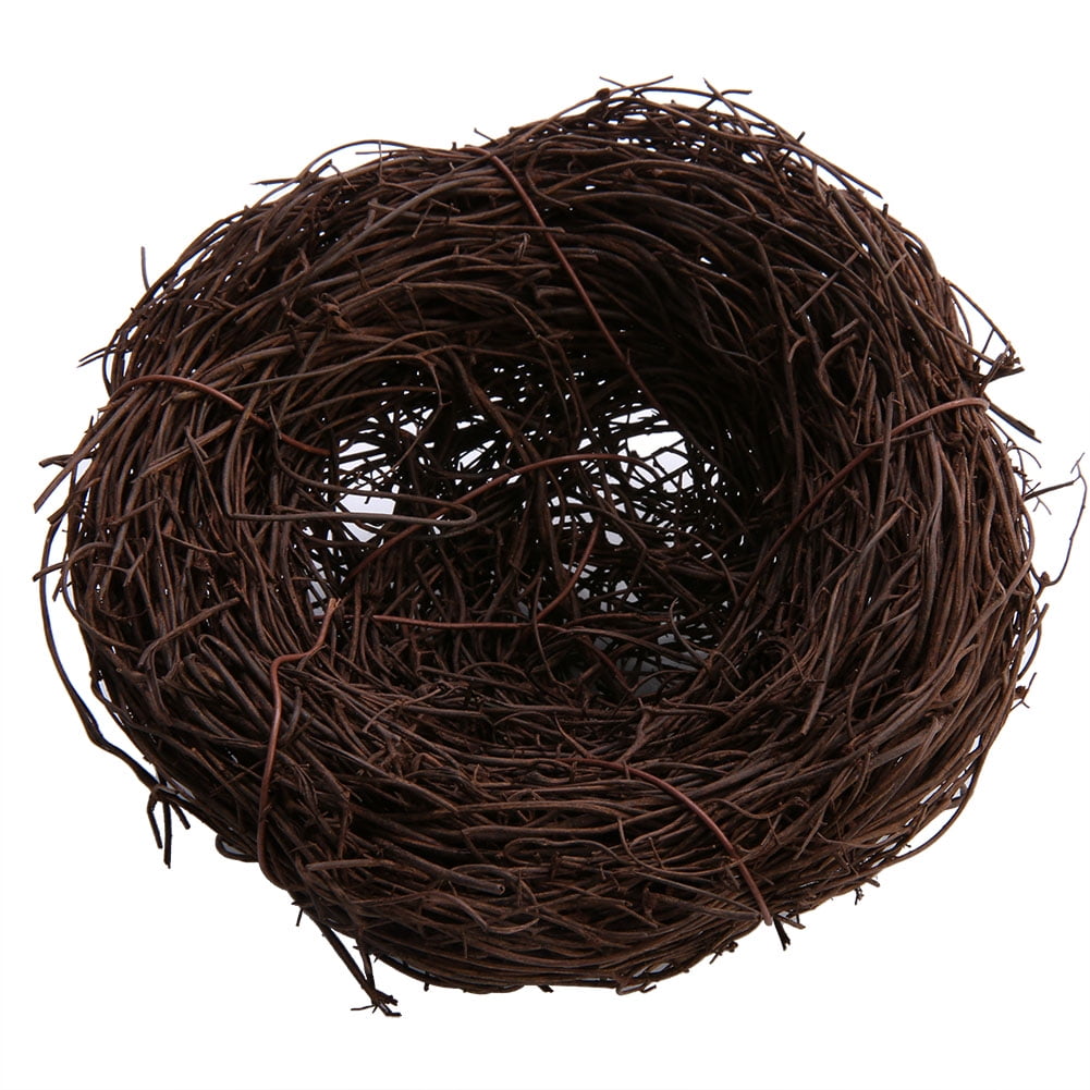 10cm Diameter Vine Bird Nest Home Decorative Craft, Perfect as Photo ...