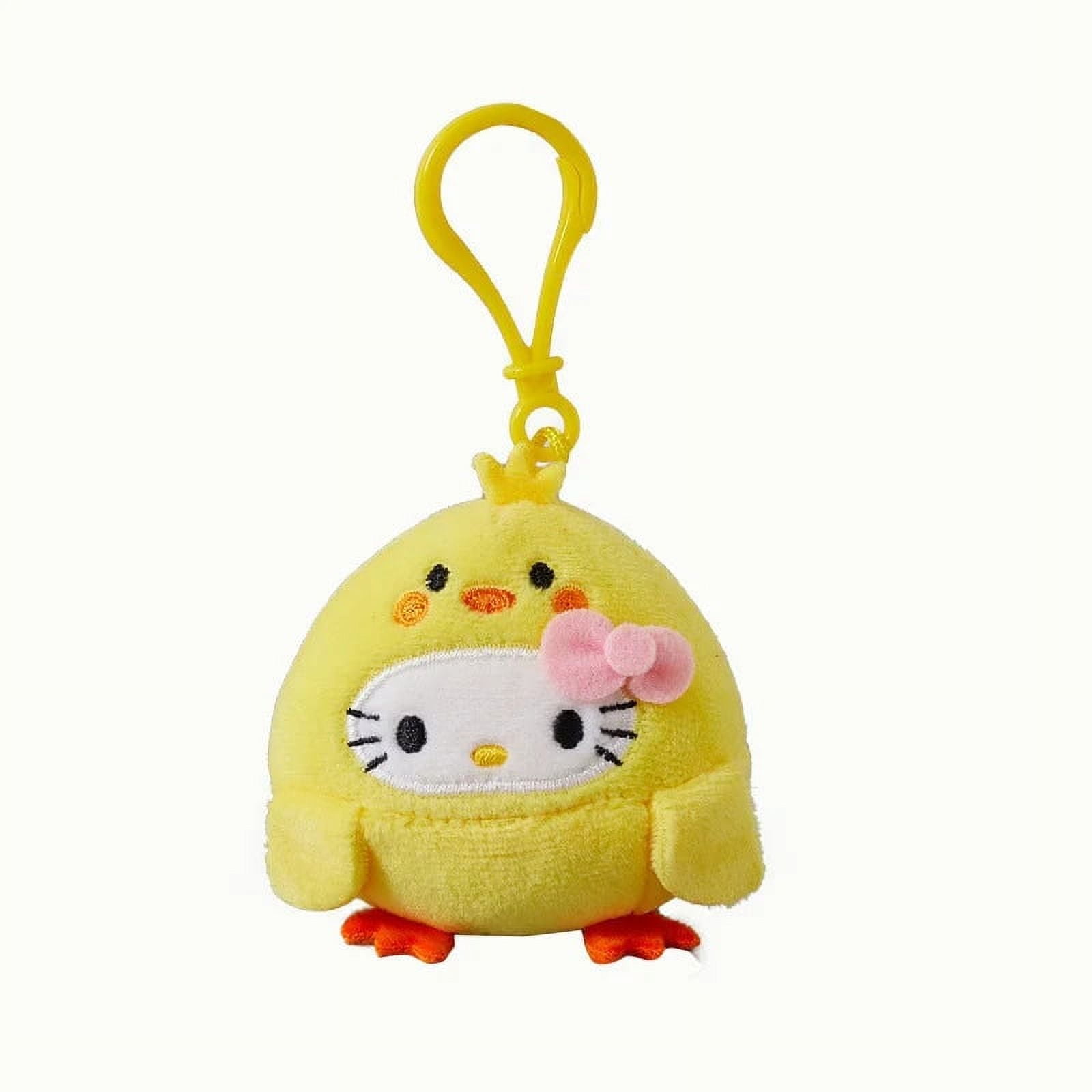 10cm Hello Kitty Plush Stuffed Toy Kawaii Sanior Plushies Cartoon KT ...