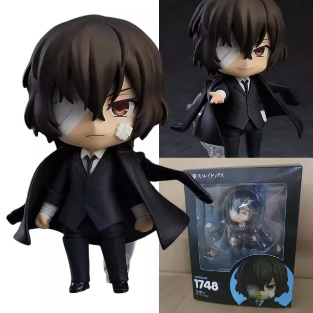 10cm Nendoroid Bungo Stray Dogs Osamu Dazai Action Figure with Box ...