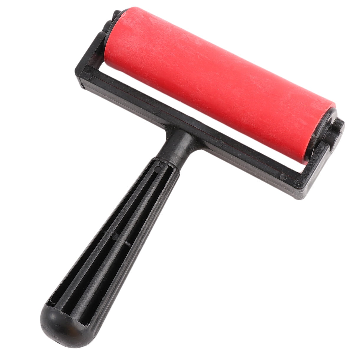10cm Printmaking Rubber Roller Brayer (Red) - Walmart.com